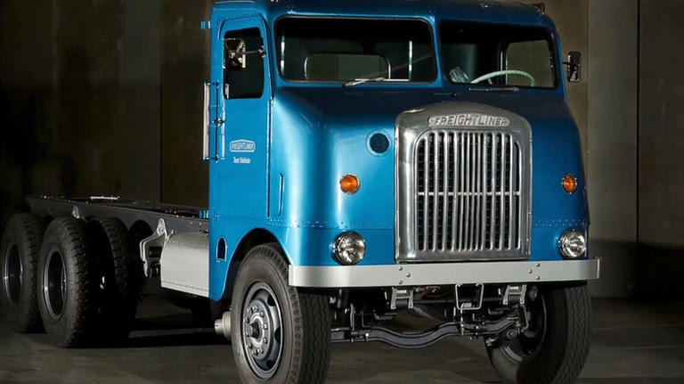 These 1950s semi trucks had more personality than today's big rigs