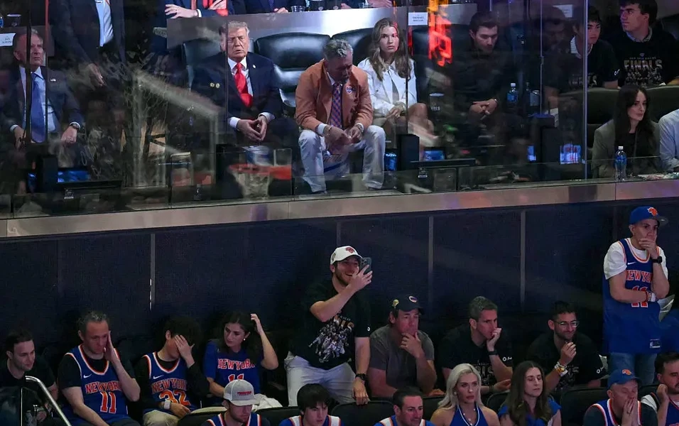 Trump’s Knicks game boos spark political and media fallout