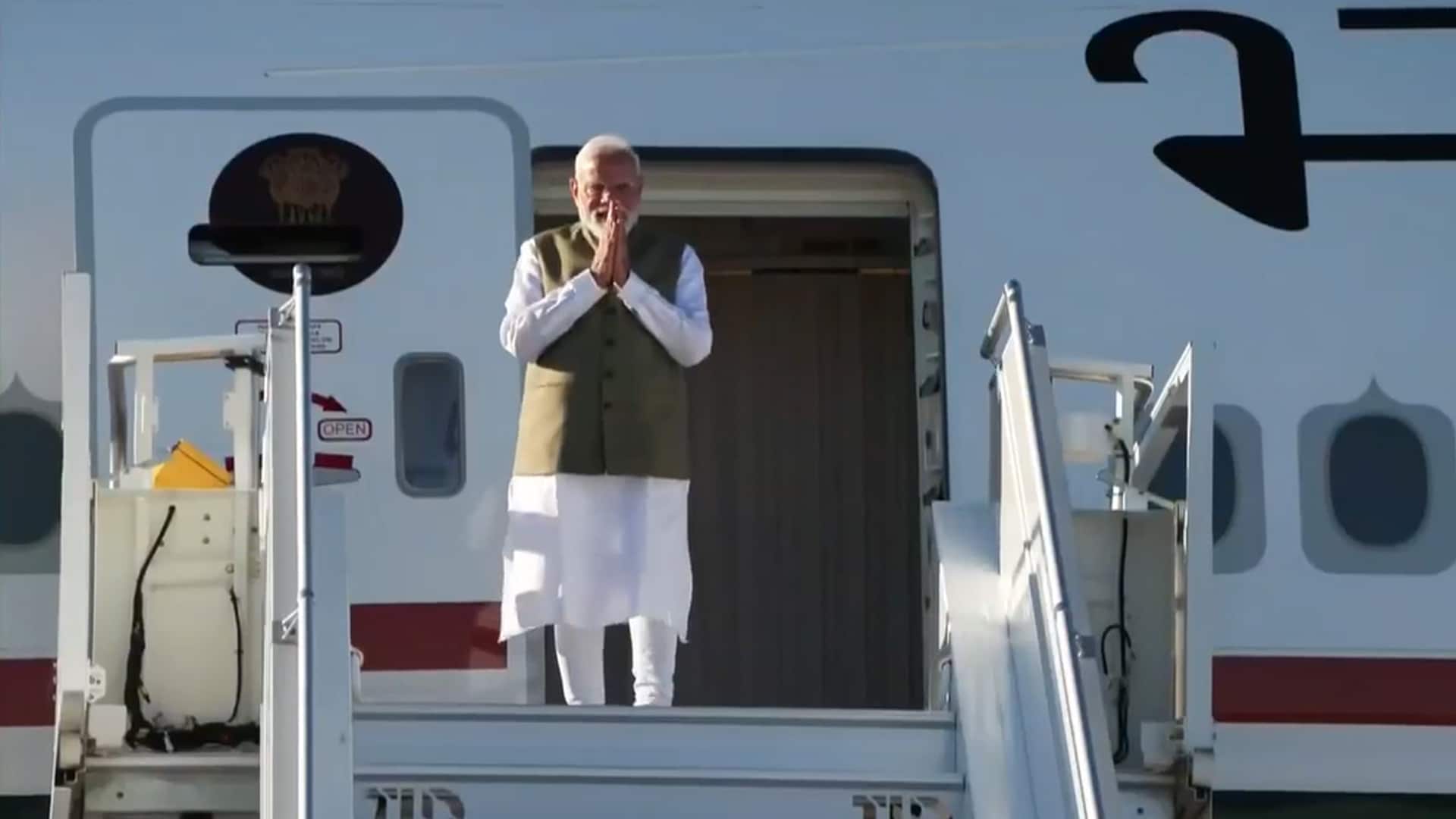 PM Modi begins key Europe tour, arrives in France ahead of G7 summit