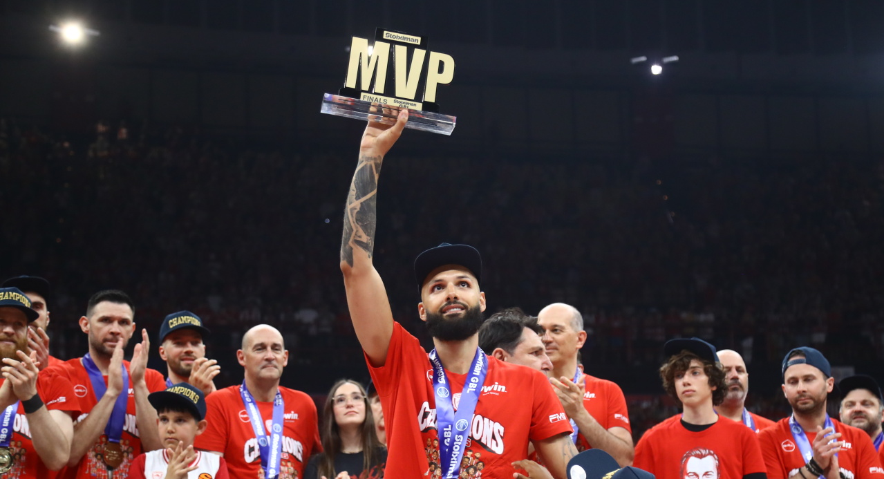 Ολυμπιακός: MVP των τελικών ο Φουρνιέ