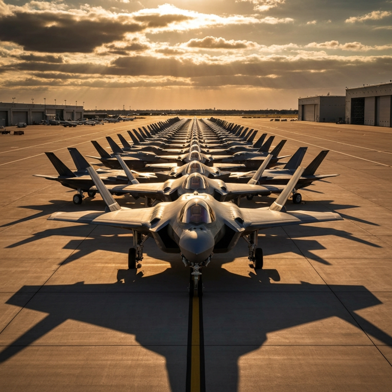 F-35 Production Surges: Lockheed Martin Delivers Record Figh