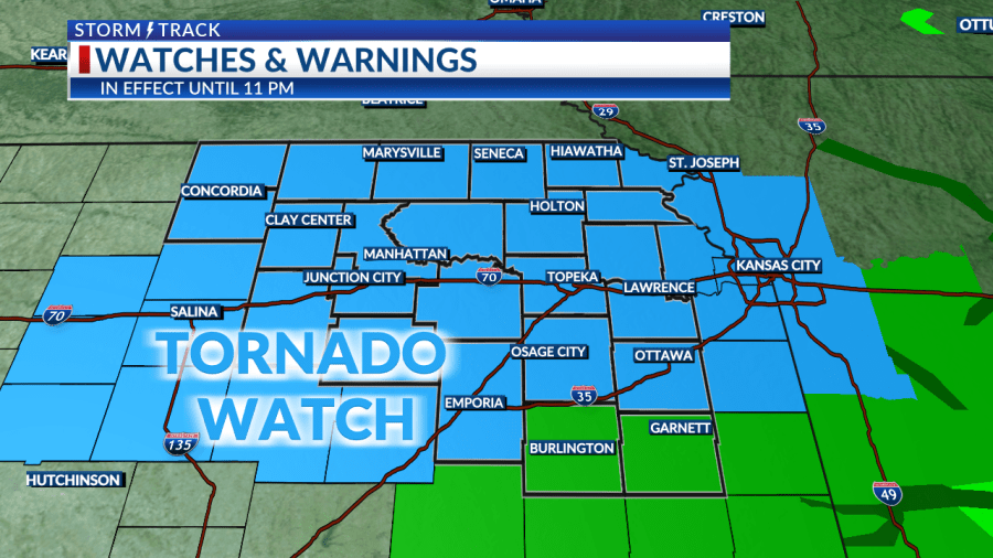 Severe storms possible this evening, cooler air arrives for Sunday