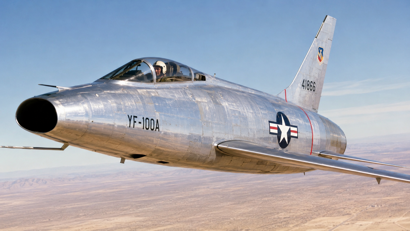 The F-100 Super Sabre - America rushed this supersonic fighter into ...