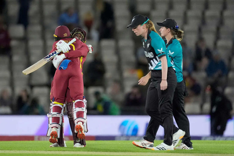 Women's T20 World Cup: Shemaine Campbelle stars as West Indies stun ...