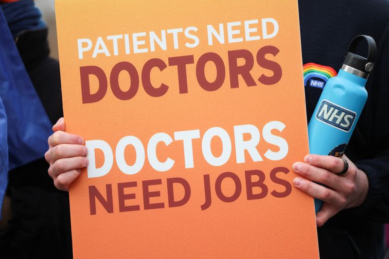 UK doctors' union calls off planned strikes, set to hold referendum