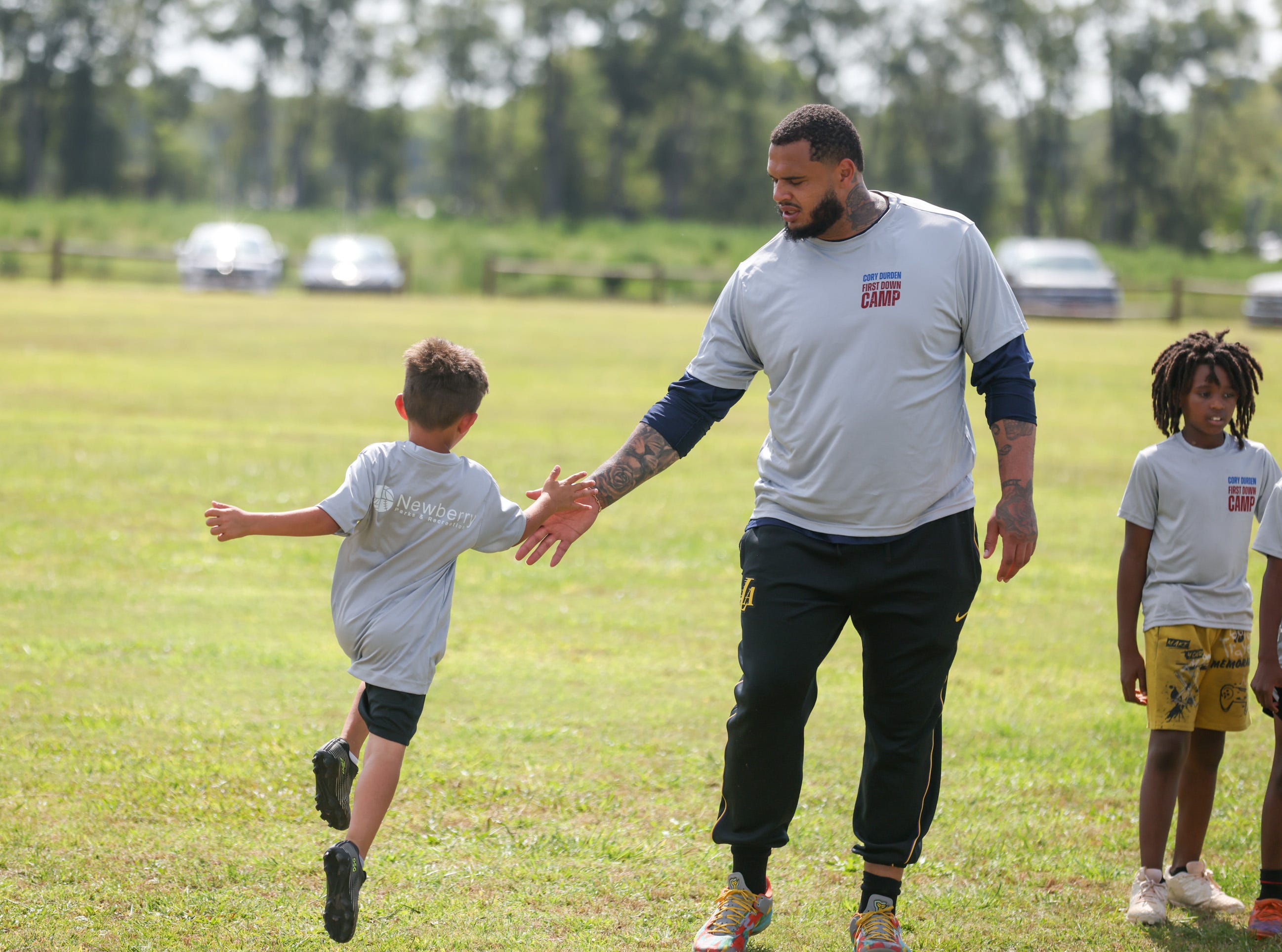 Newberry grad and New England Patriots player Corey Durden hosts camp ...