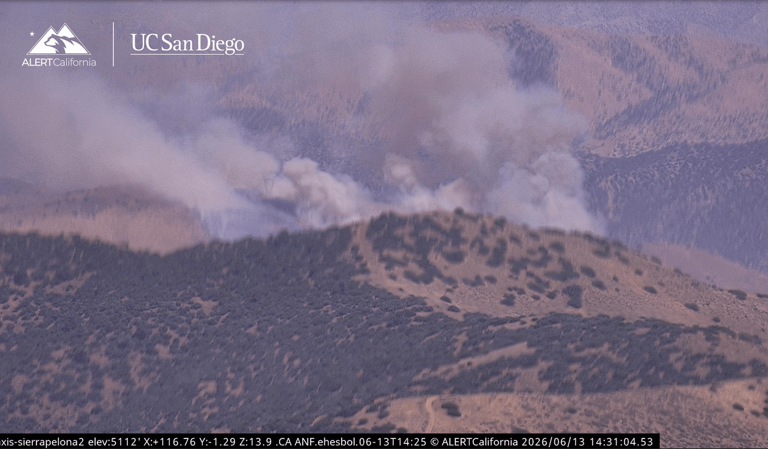 Lemon Fire burns near Palmdale, Cal Fire says