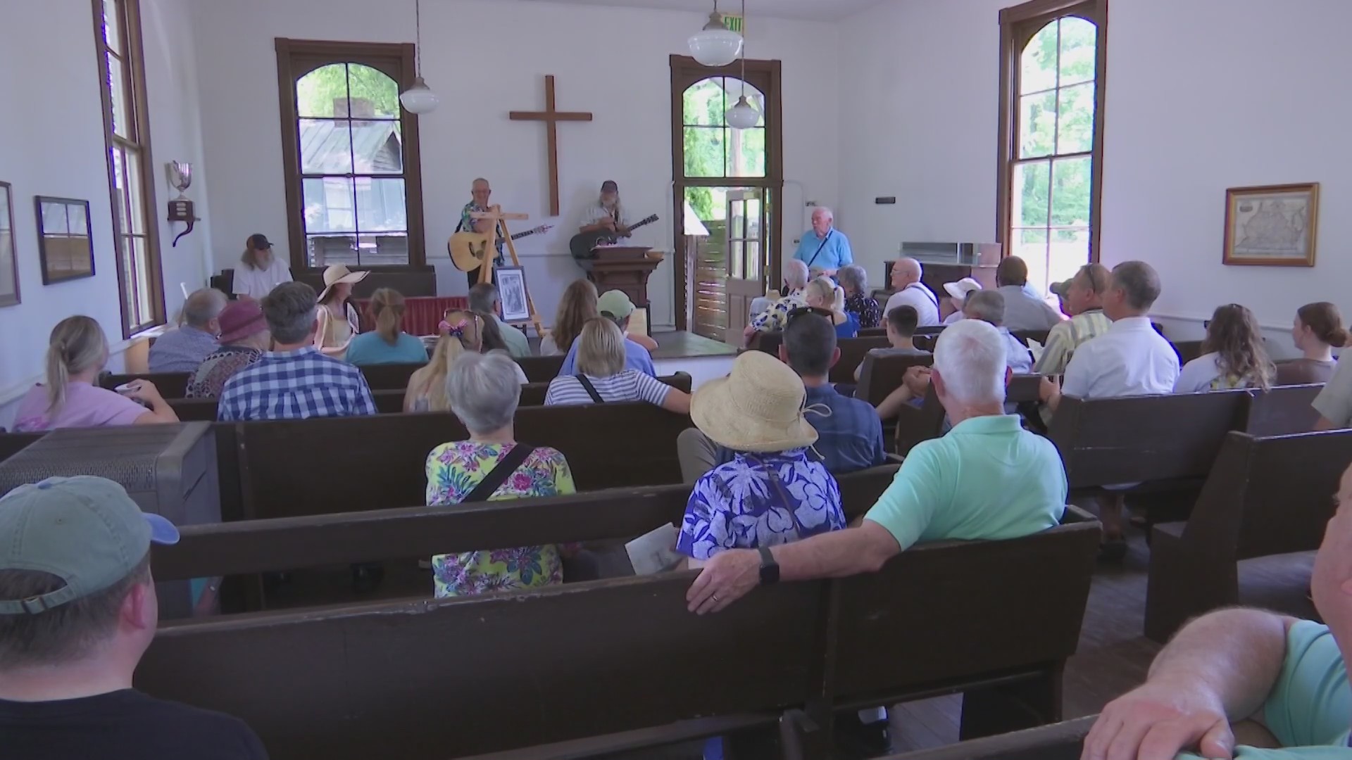 Fundraiser held for Ruffner Log Cabin relocation project