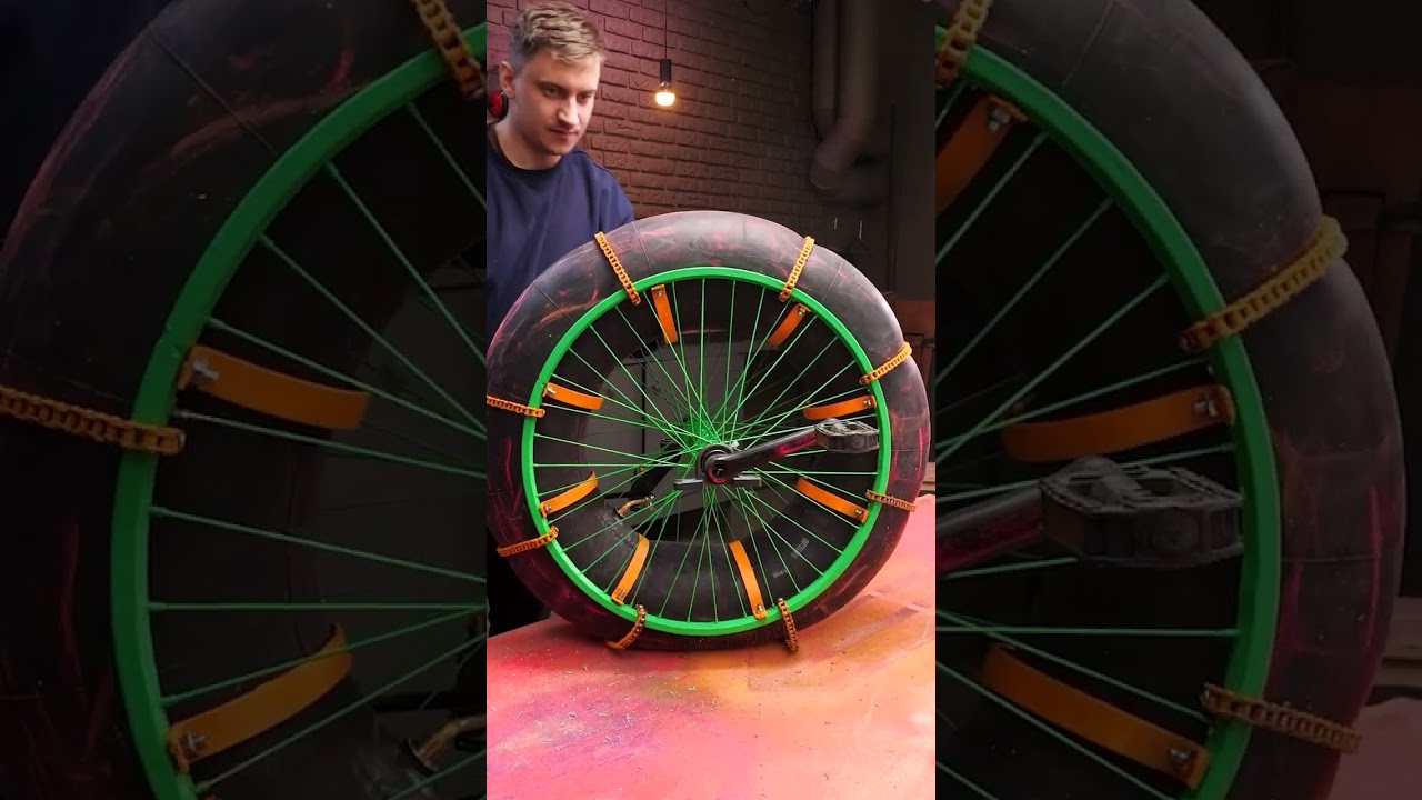 DIY electric bike from a circular saw!