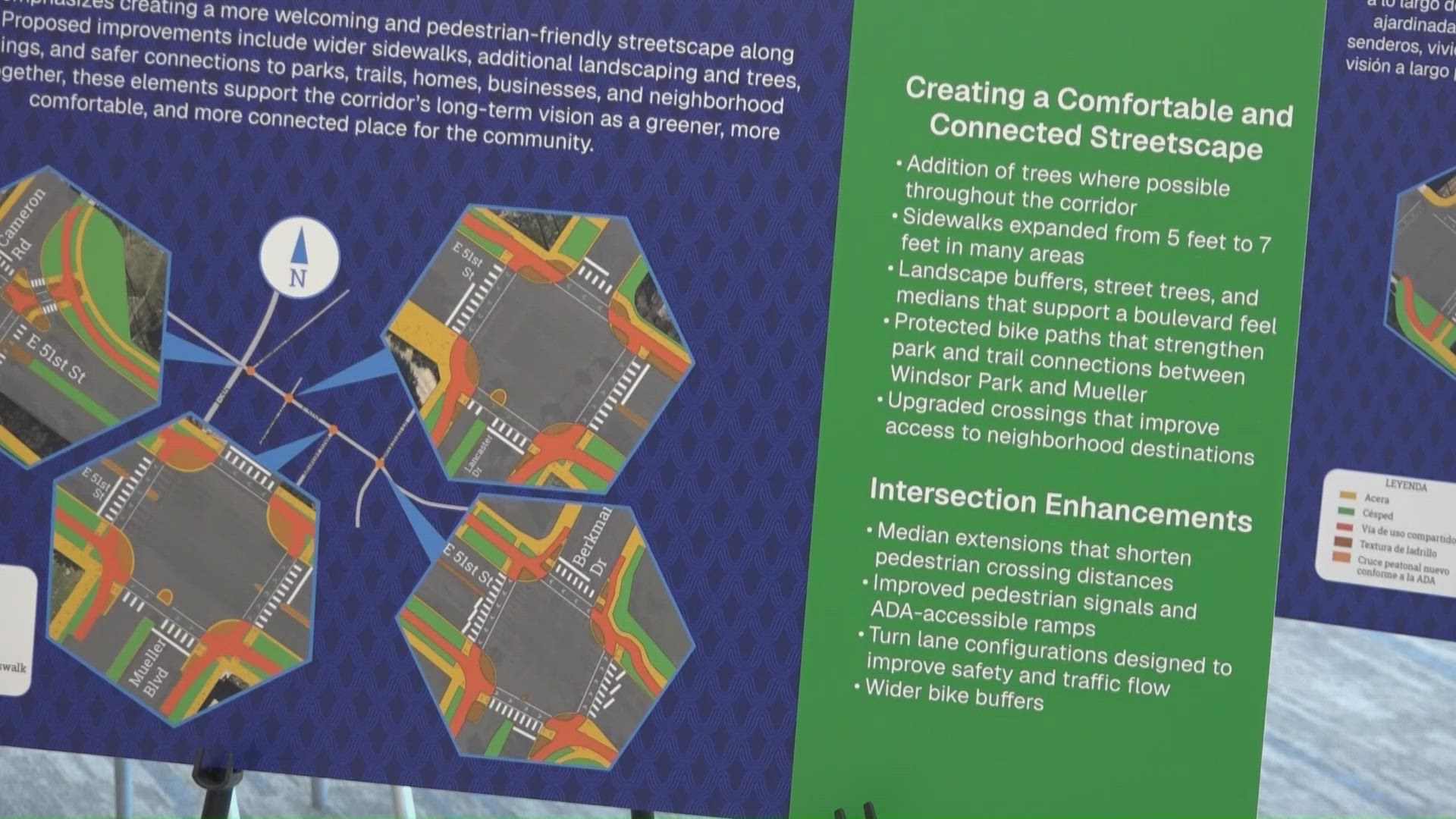 City of Austin hosts open house for 51st Street safety improvement project