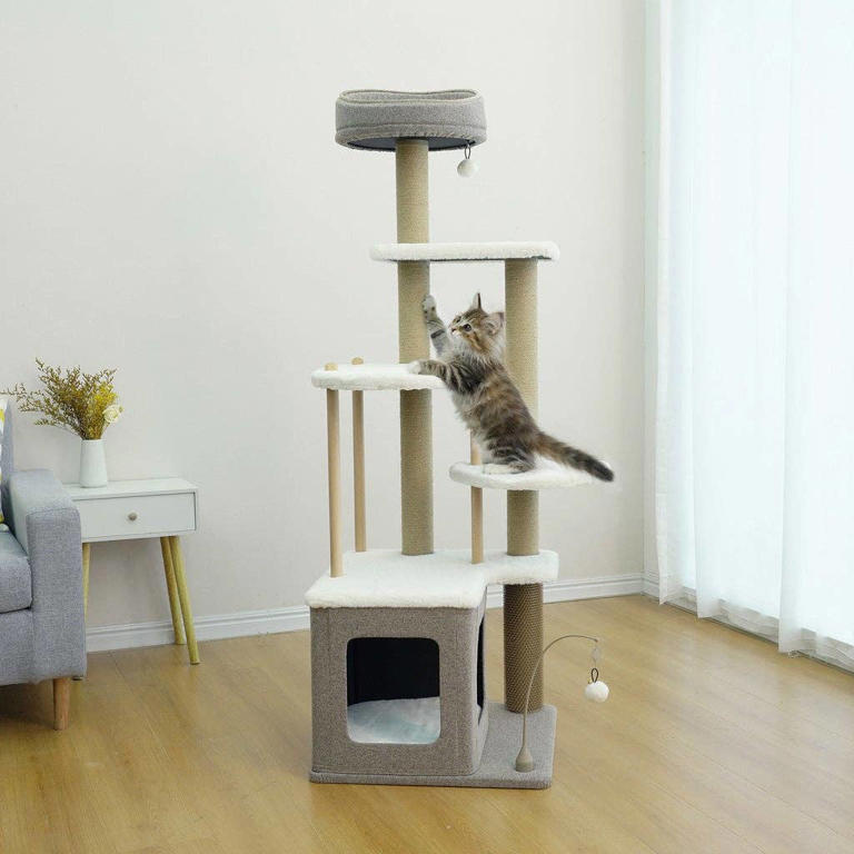 Discover Costco's stylish 66-inch cat tree: durable, functional and ...