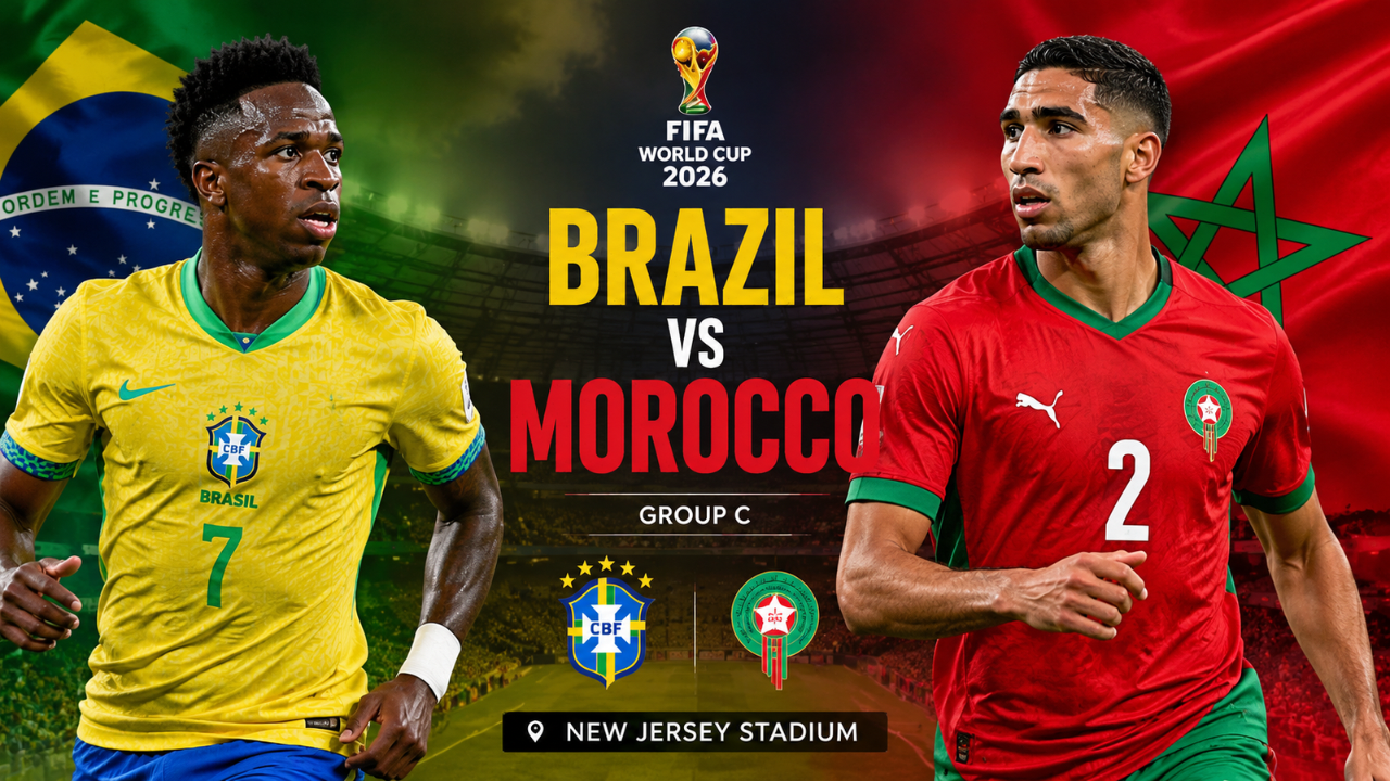 Brazil vs Morocco highlights: FIFA World Cup 2026, Team News, Lineups ...