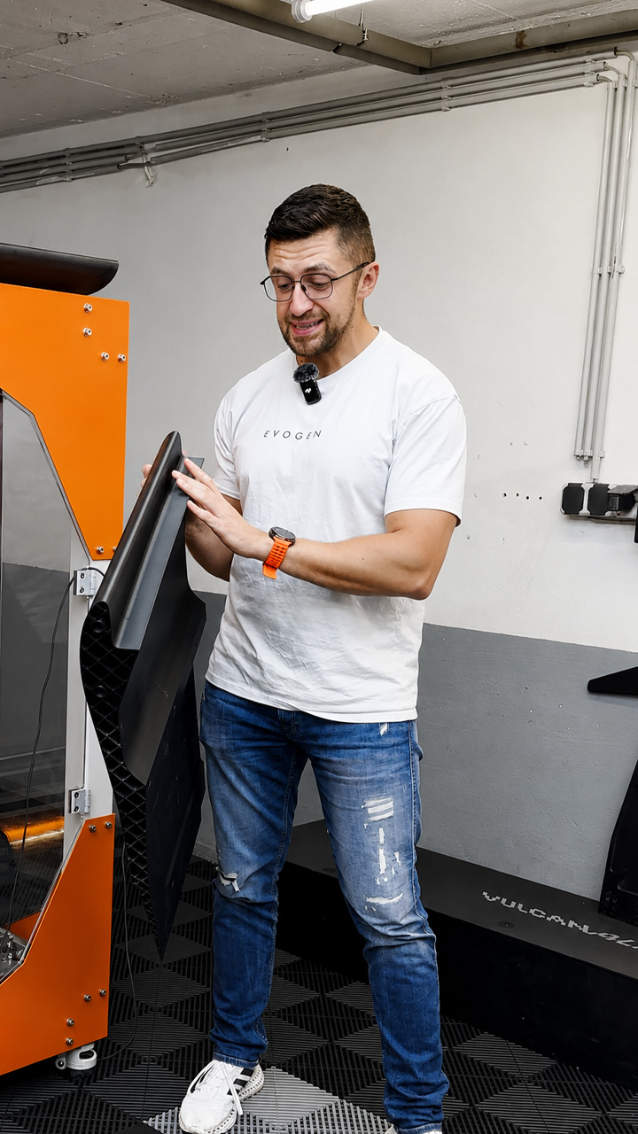 Can this 3D printed part handle intense track racing?