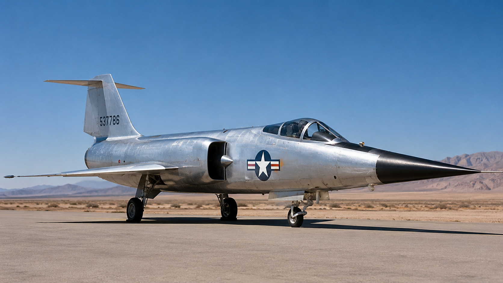 The F-104 Starfighter - The engine that made this fighter possible also ...