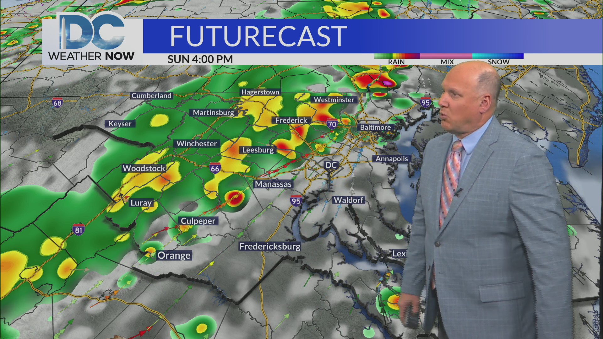 Quiet weather through tonight