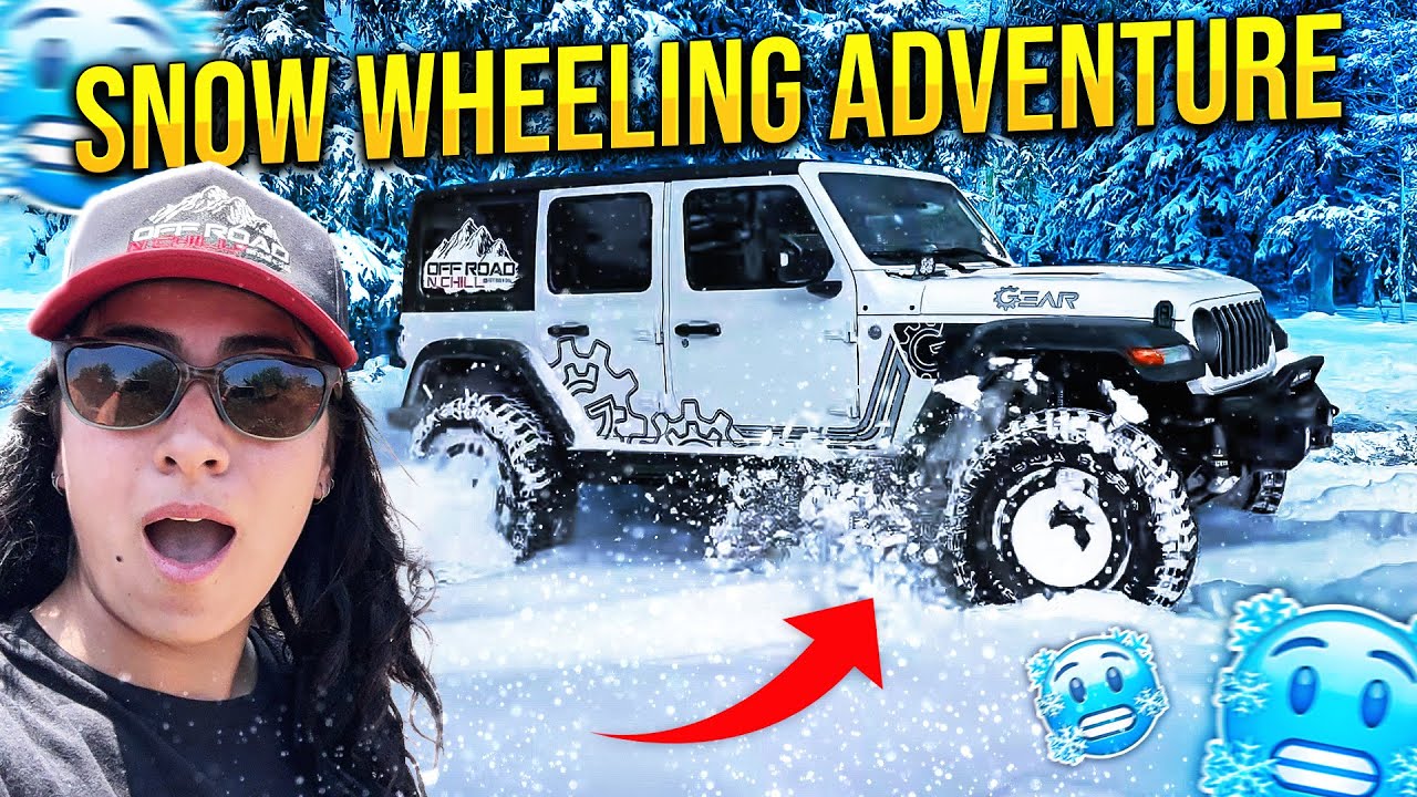 Snow wheeling adventure in Brian Head