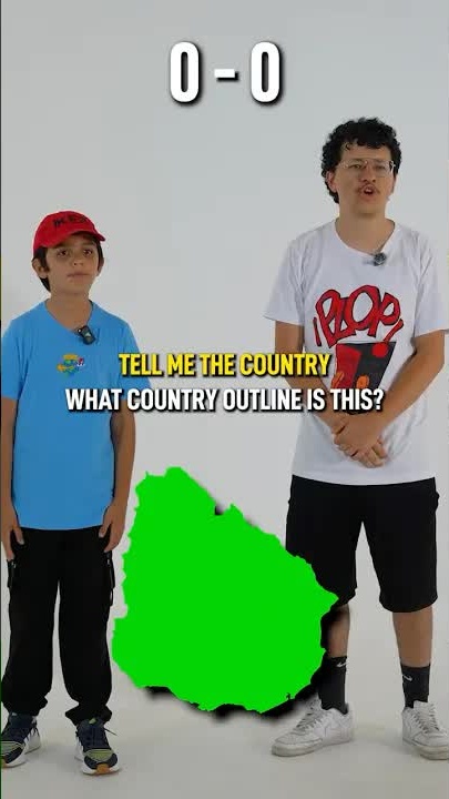 Guess the country outline challenge!