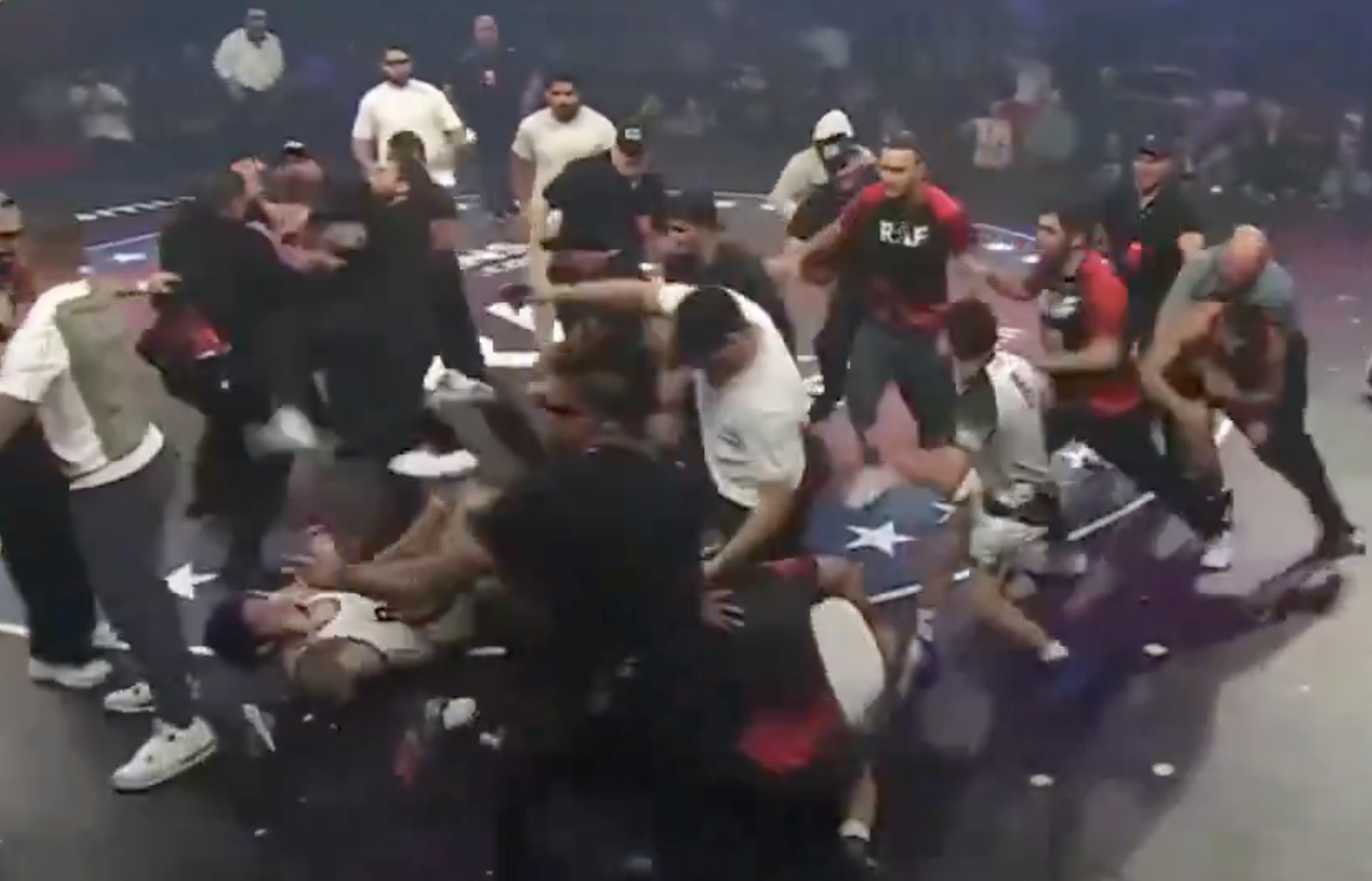 Khamzat Chimaev, Dillon Danis get into huge brawl after lightning quick ...