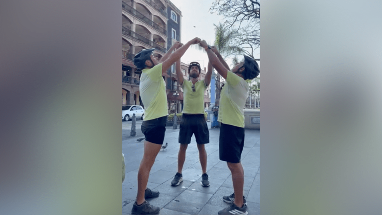Argentina fans bike over 11,000 miles to America for World Cup