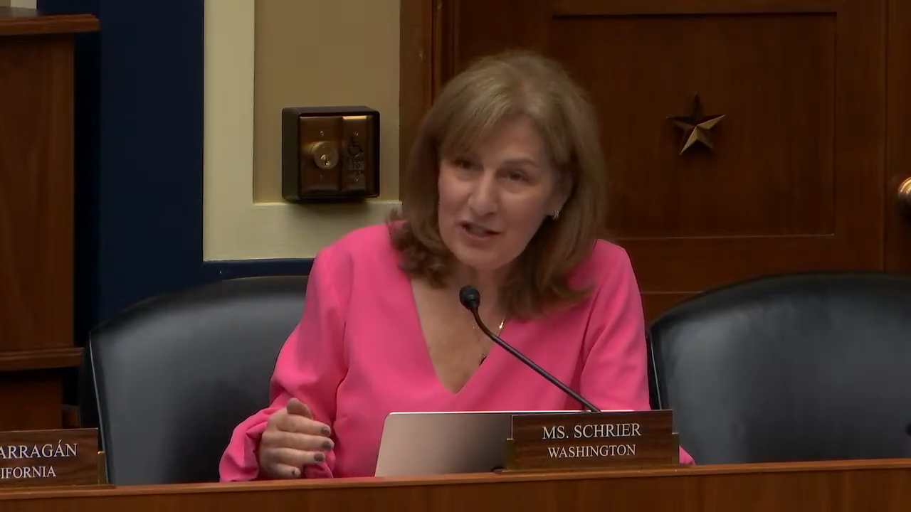 'Jacking up prices for all of us': Rep. Kim Schrier shines a spotlight ...