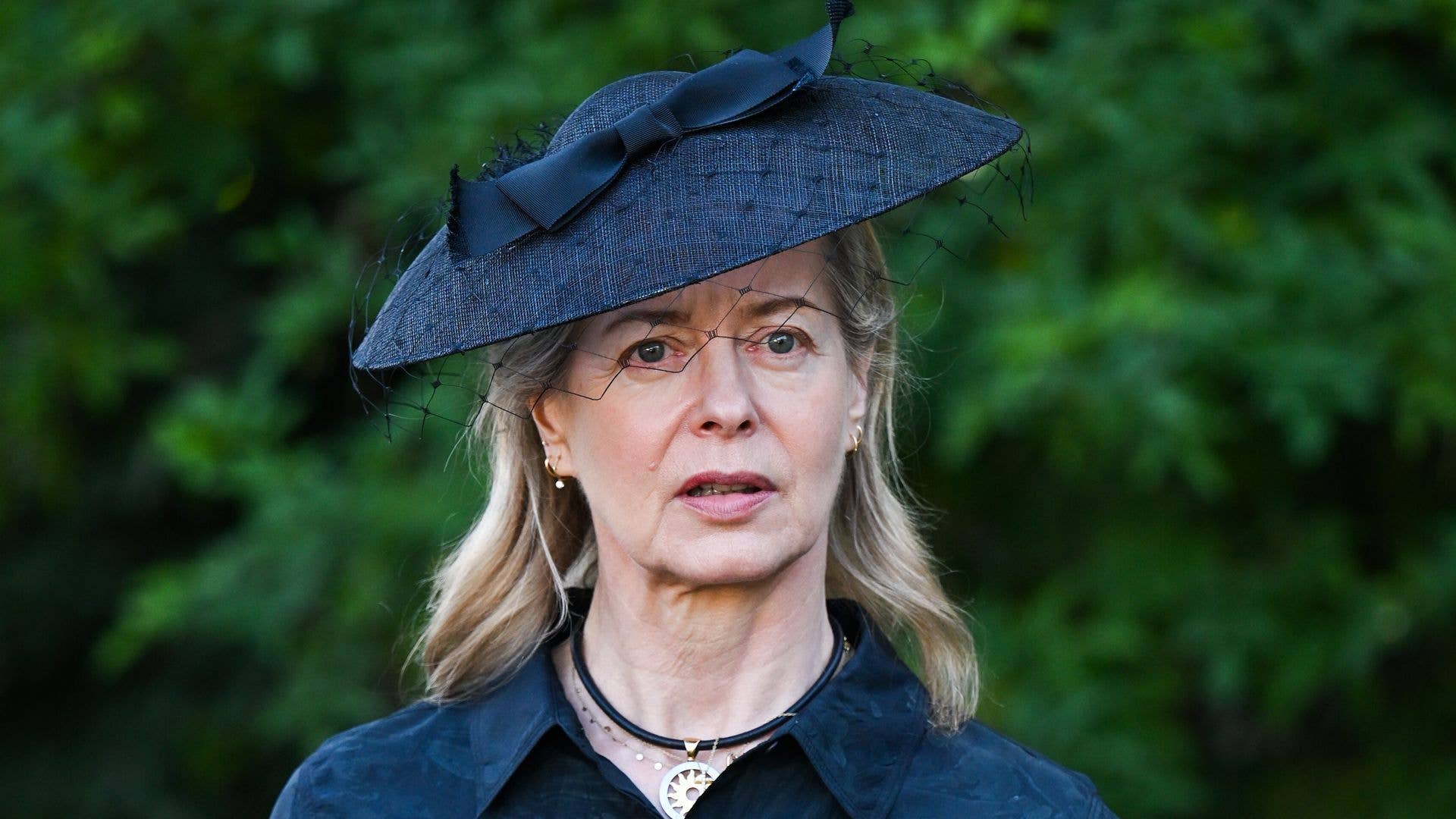 Lady Helen Taylor leads mourners at Lady Pamela Hicks' funeral – as ...