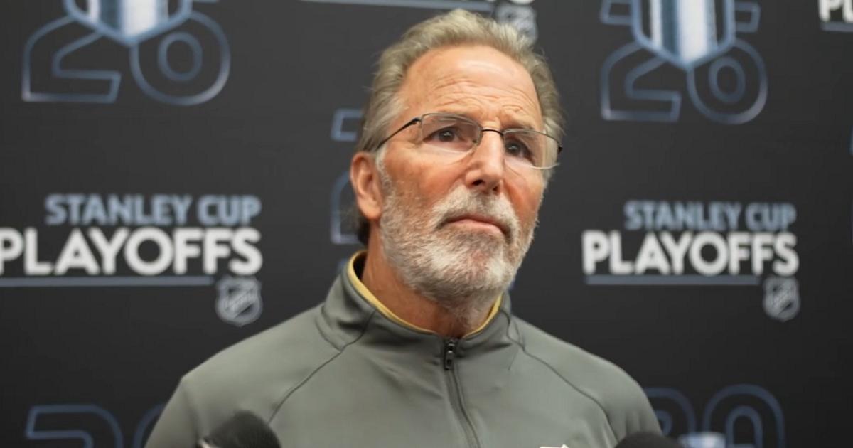Tortorella confirms huge loss for Golden Knights in Stanley Cup Final