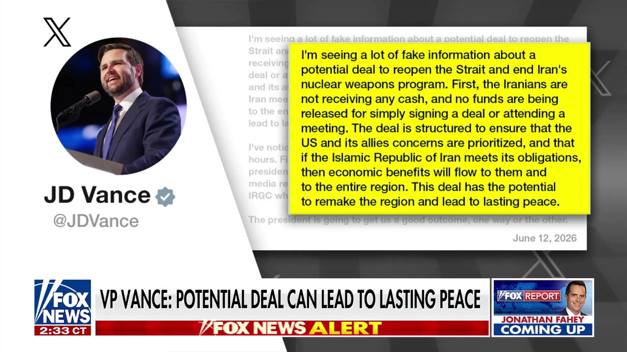REP James warns against trusting Iran as Trump touts potential deal