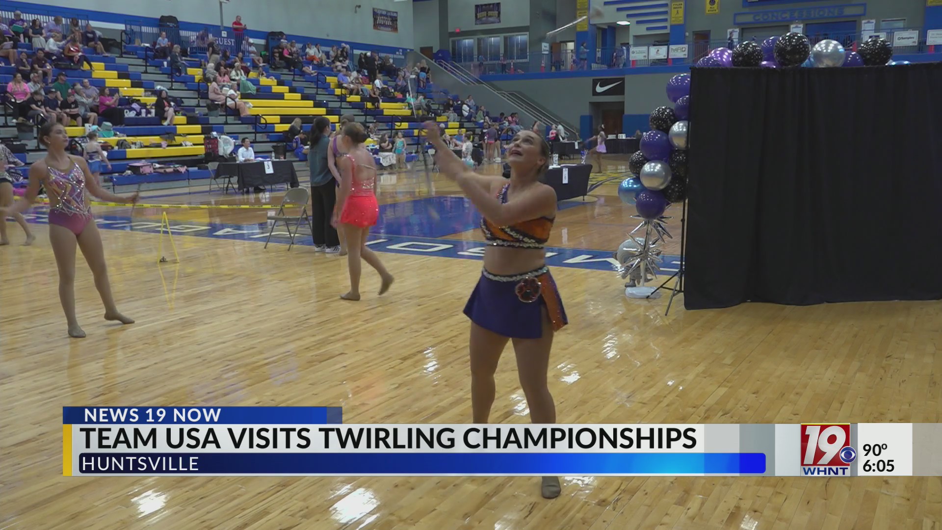 Mae Jemison hosting baton twirling championships | June 13, 2026 | News ...