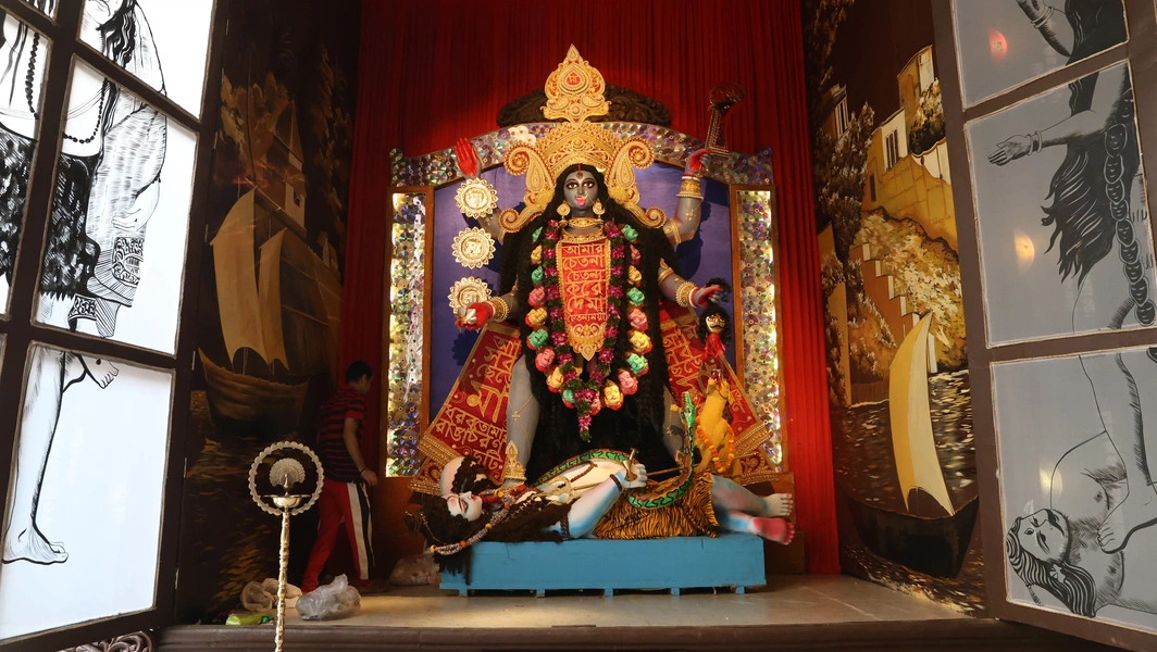 Mythology and symbolism of goddess Kali