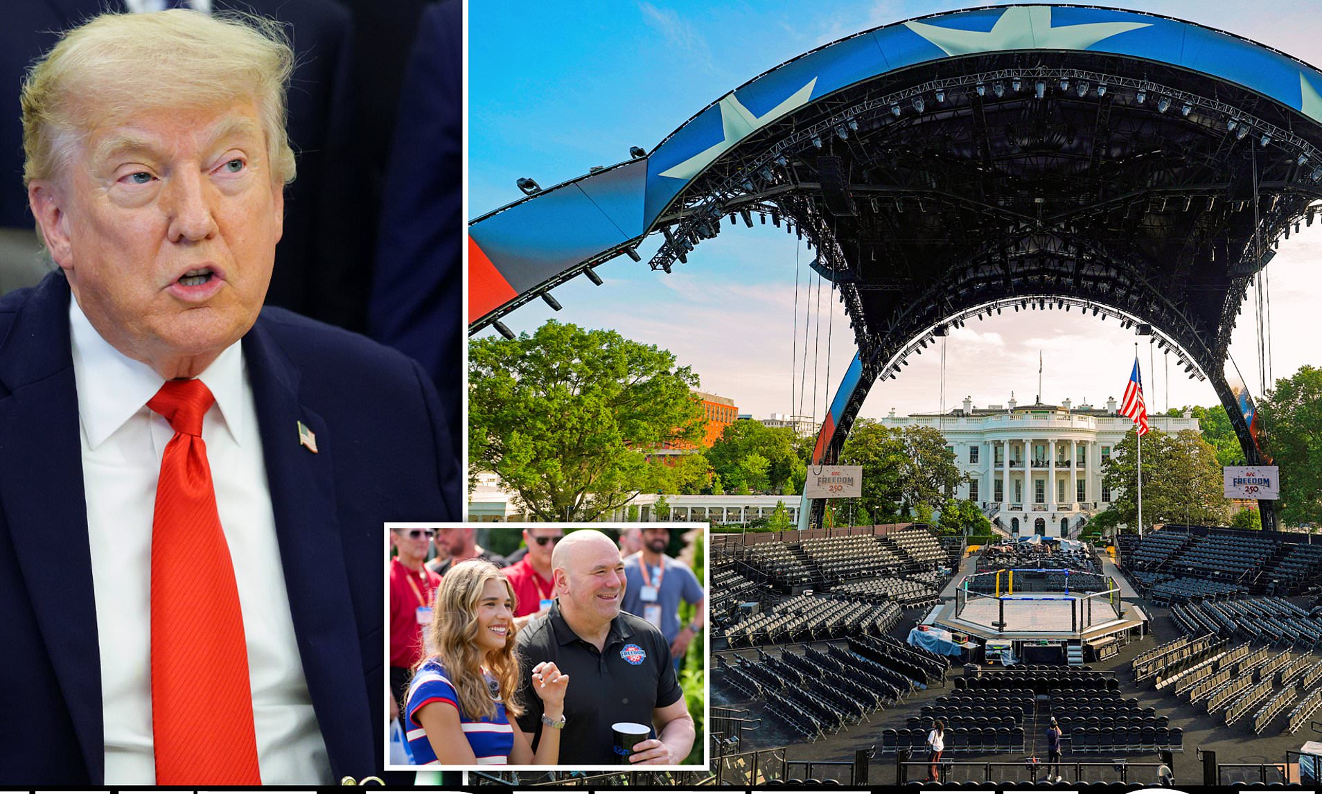 'Extreme' problem poised to ruin Trump's UFC cage-fighting birthday ...