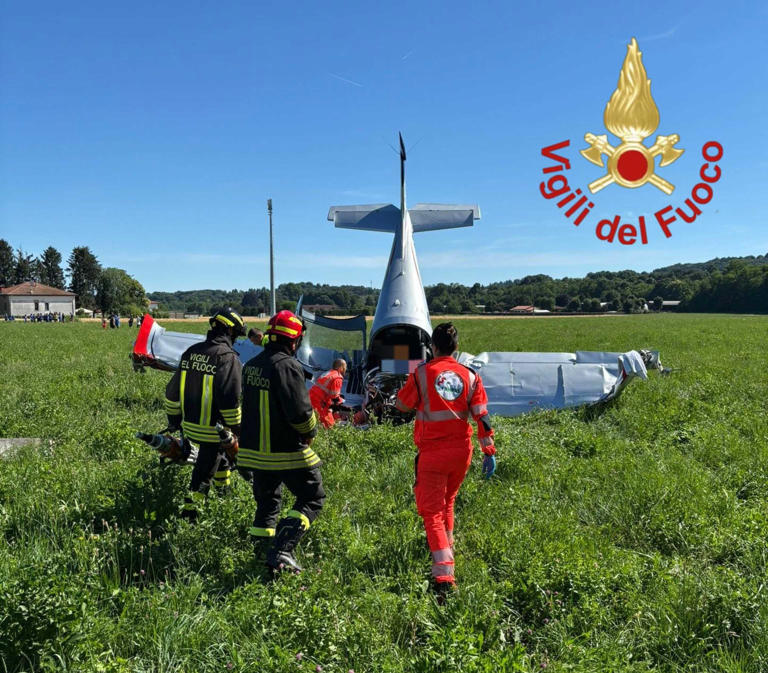 Cade aereo da turismo nel Comasco, due feriti gravissimi