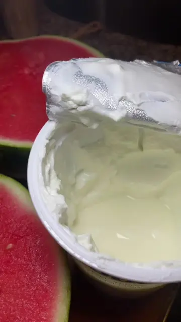 DIY watermelon yogurt mask for bouncy summer skin