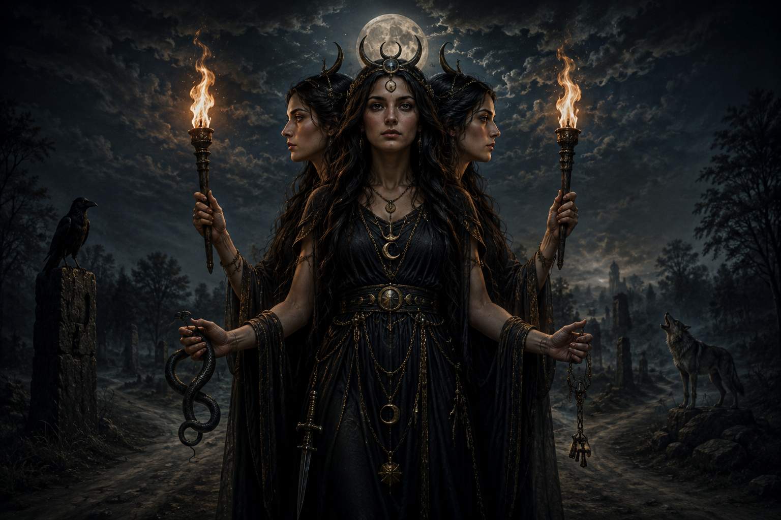 Hecate: The ancient goddess of magic, crossroads, and feminine power
