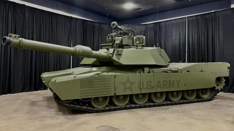 The M1 Abrams tank runs on a jet-style gas-turbine engine, not a diesel