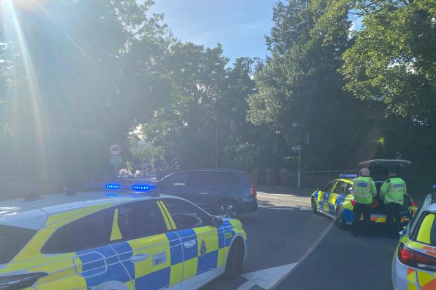Cyclist in his 80s 'seriously injured' in crash on busy town road