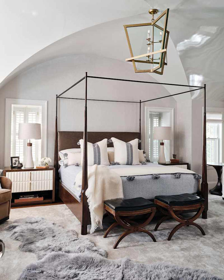 You'd never guess this peaceful primary suite was once a layout nightmare