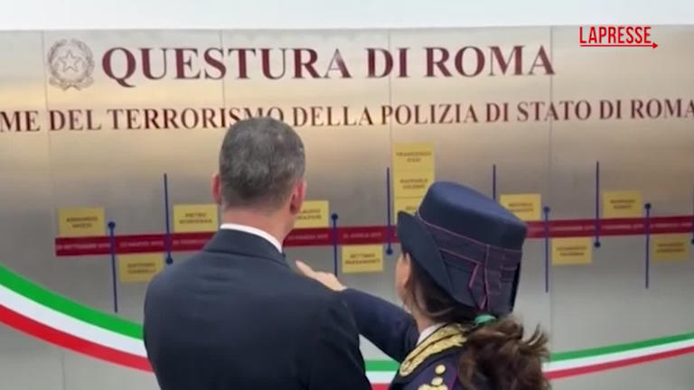 Polizia, a Roma inaugurato il "Wall della memoria" dedicato alle ...