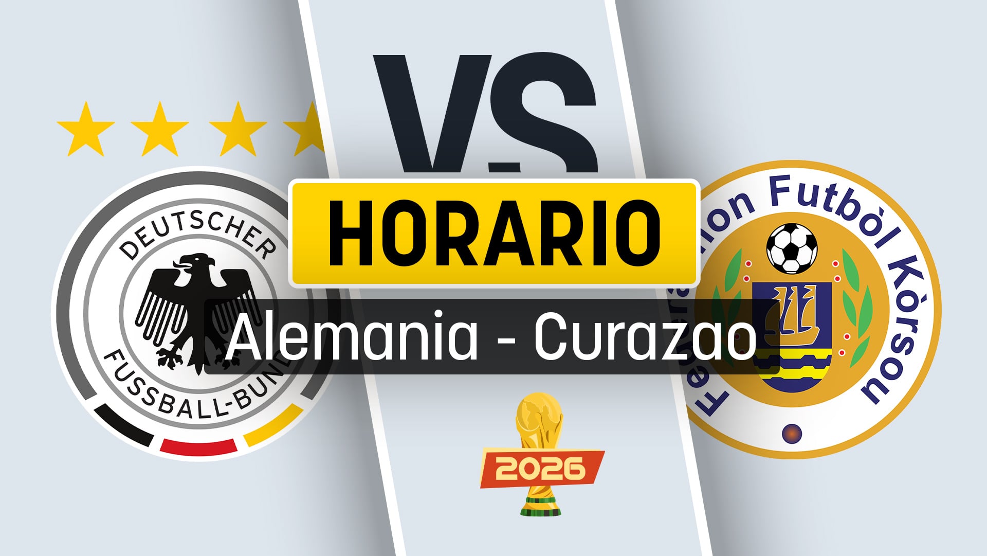 Horario Alemania vs Curazao: dónde ver en directo gratis en streaming y ...