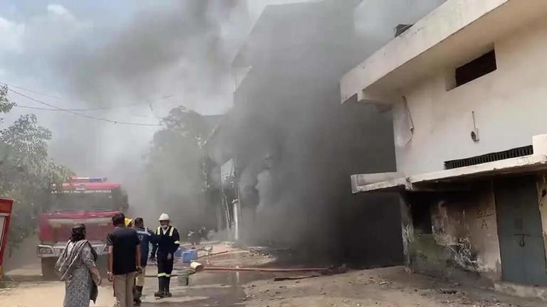 42-year-old man dies in fire at Odhav plastic unit; second blaze ...