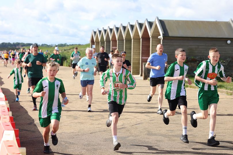 23 pictures from a special Blyth Links parkrun - as Blyth Spartans host ...