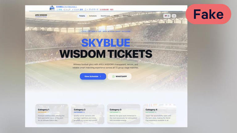 Fact check: These FIFA World Cup ticket sites are fake