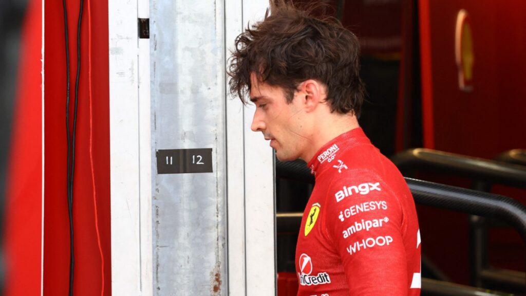 Leclerc, hundido tras su choque en la qualy de Barcelona: “Me siento ...