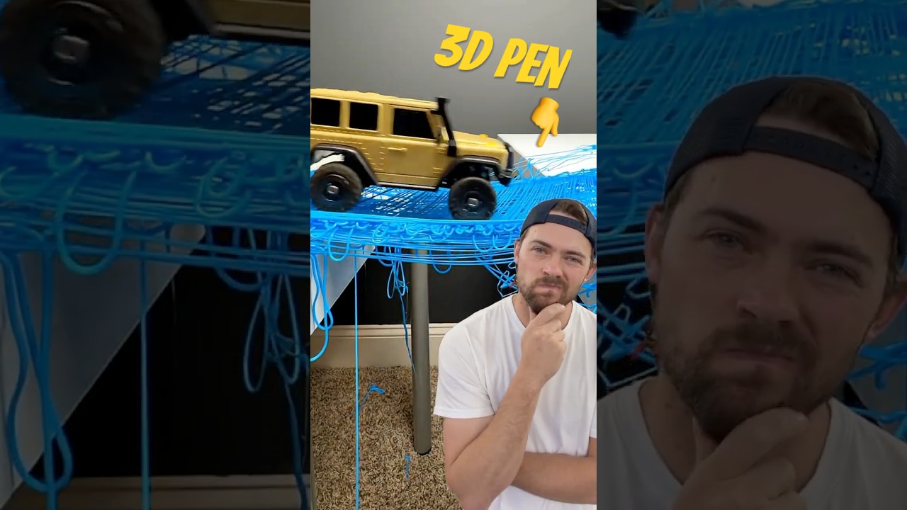 $40 RC 4x4 vs. 3D pen bridge