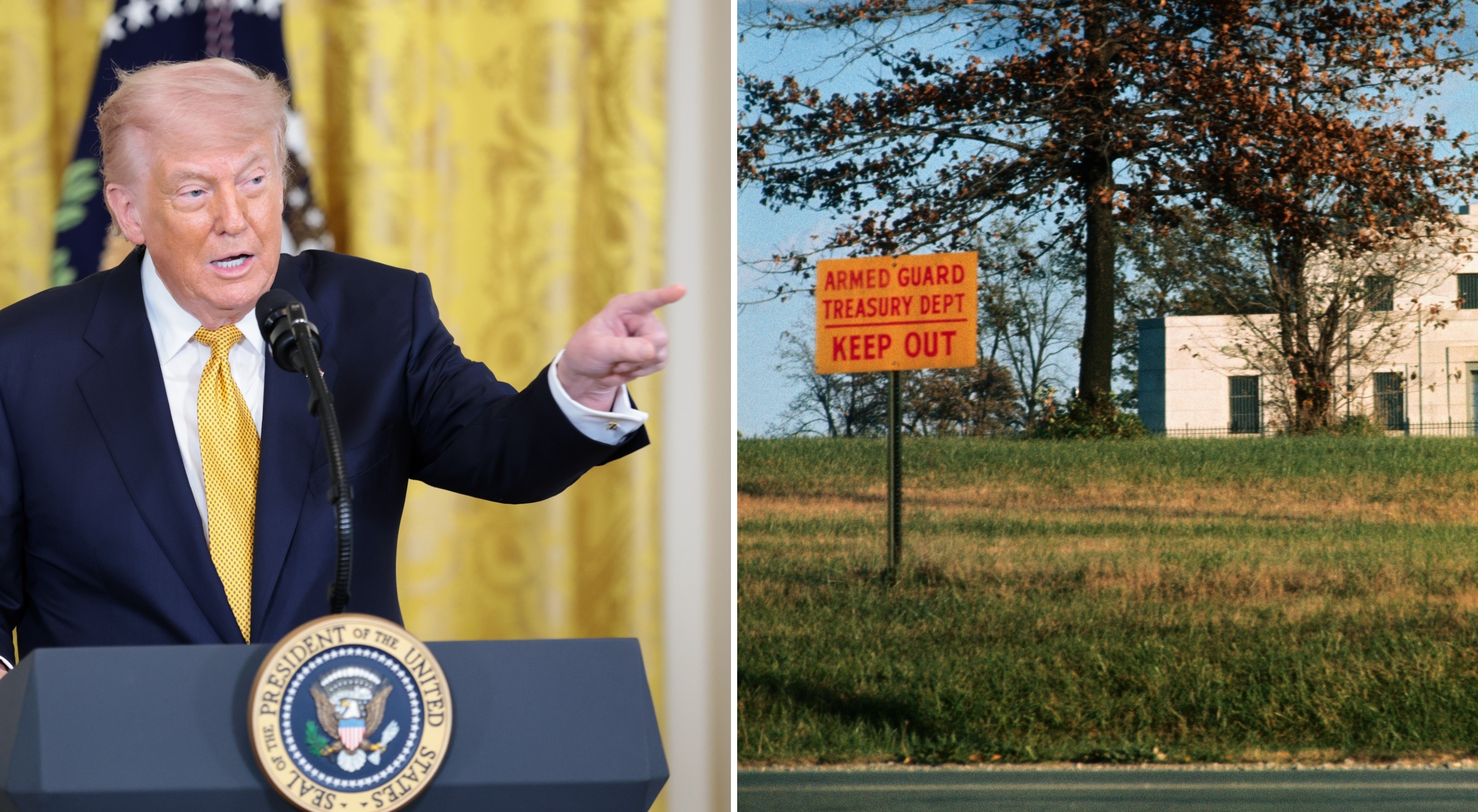 Trump wants Fort Knox 'physically audited' after stunning $40M arrest ...