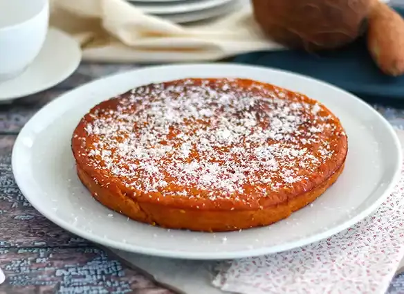 Pastel de batata y coco
