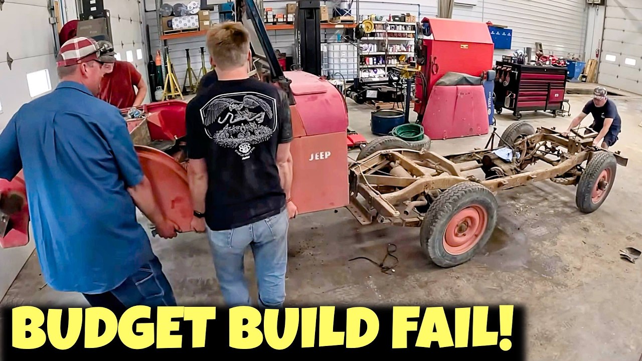 The moment our Willys Jeep rebuild was at risk