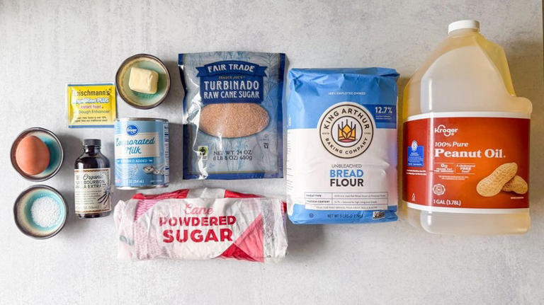 Classic sugar-coated beignets recipe