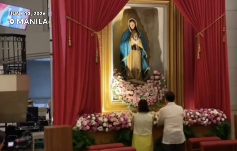 Marcos, first lady attend opening Mass for Our Lady of Guadalupe PH ...