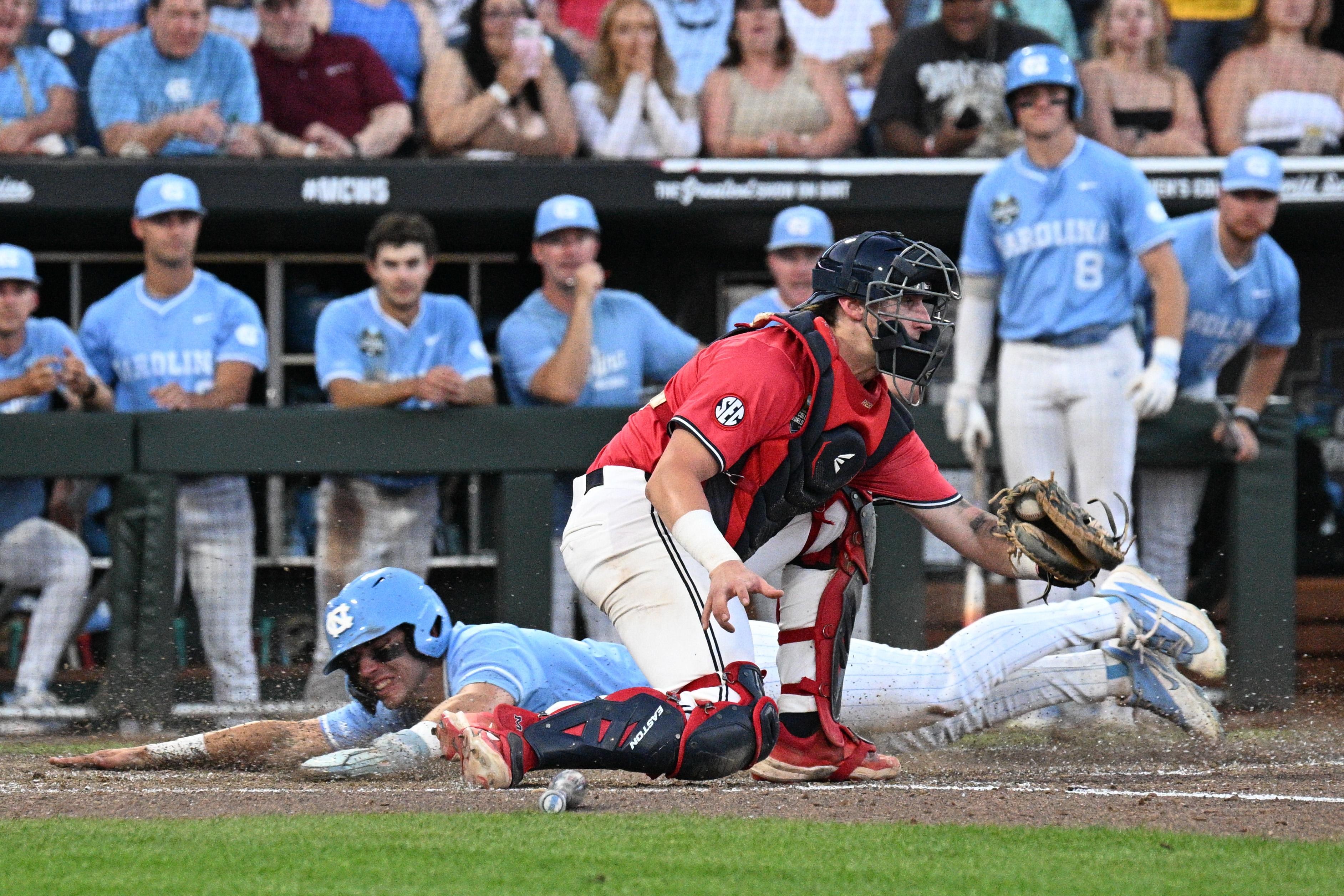 College World Series: Ole Miss drops game to UNC