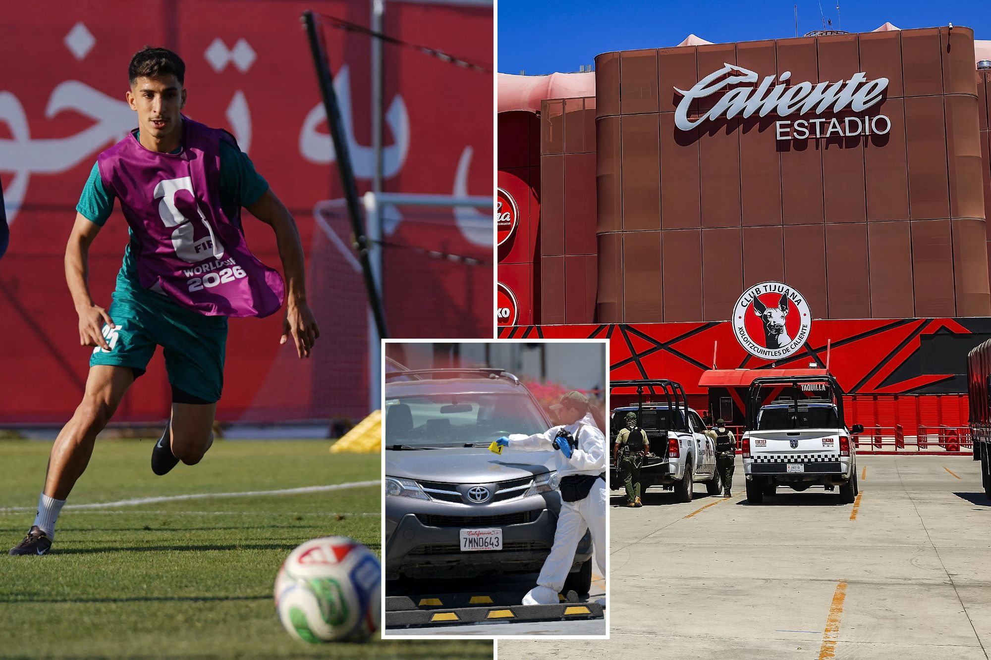 Horrifying discovery outside Iranian World Cup team’s training ground ...